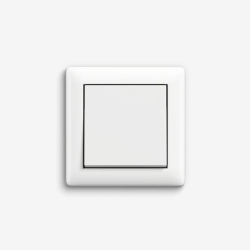 Light switch - STANDARD 55 - Gira - push-button / recessed / double