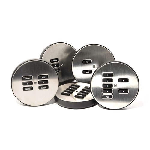 Lighting control keypad - RLC-XXX - Rako Controls - wall-mounted / wireless