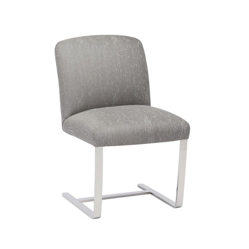 Contemporary visitor chair - CANTILEVER - Donghia - indoor / fabric ...