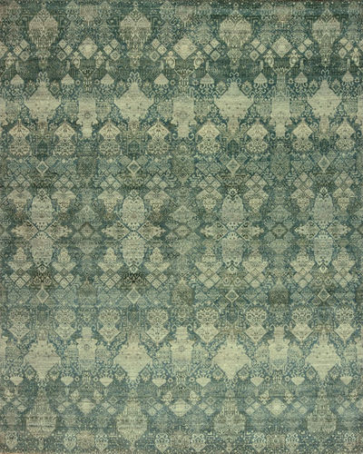 Contemporary rug - SAMIL - Donghia - geometric / wool / rectangular