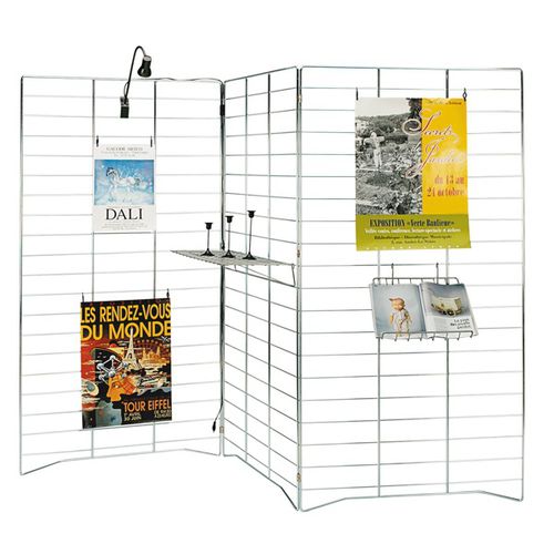 Metal display grid - 216008 - EDIMETA - for shop