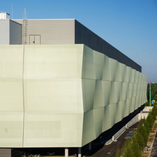 Mesh cladding - TENSEO FRONTSIDE 381 - Serge Ferrari ARCHITECTURE ...