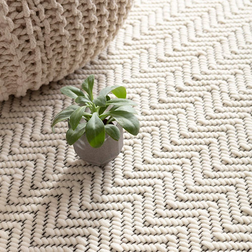 Contemporary rug - Zig Zag - TISCA ITALIA - striped / New Zealand wool ...