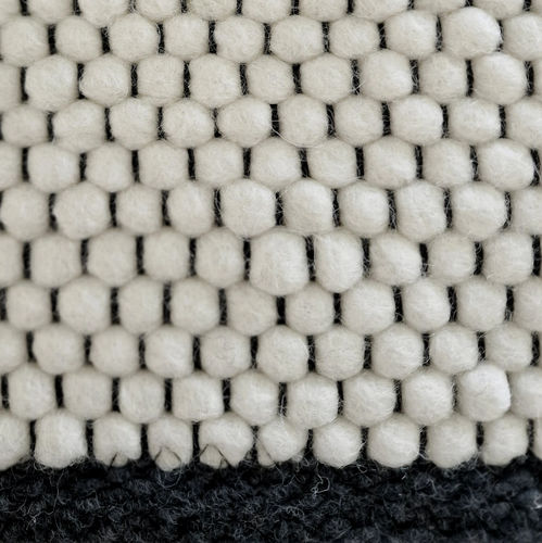 Contemporary rug - Grid - TISCA ITALIA - plain / wool / rectangular