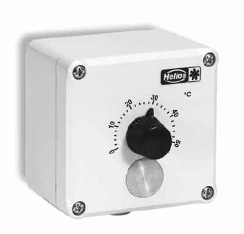 Heating thermostat - TME 1 - HELIOS VENTILATEURS - mechanical / white