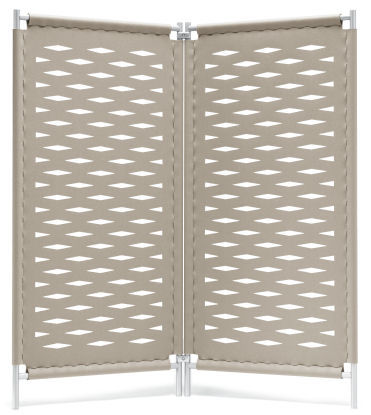 Contemporary screen - GRATE - Hey Sign - metal / felt