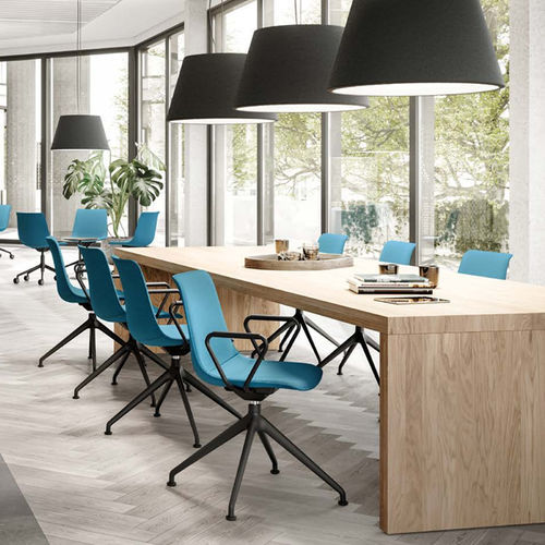 Contemporary visitor chair - SHUFFLEis1 - Interstuhl Büromöbel GmbH ...