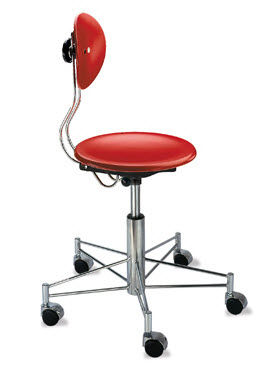 Task stool on casters - SE 41 - WILDE+SPIETH