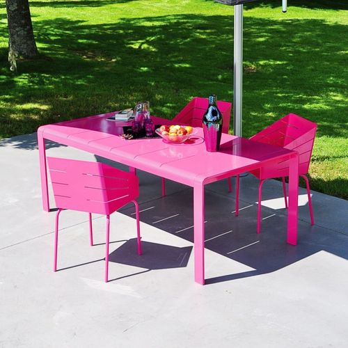 Contemporary table - BIRD - Art'Mely - aluminum / aluminum base ...