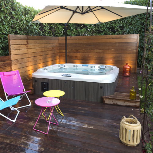 Above Ground Hot Tub J 355 Jacuzzi France Rectangular 6 Person