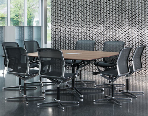 Contemporary boardroom table - FILO 4-STAR - Bene GmbH - wooden ...