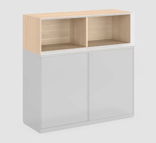 Wooden storage box - KB BOX - Bene GmbH - aluminum
