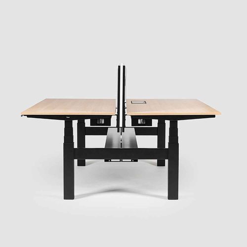 Workstation office desk - LEVEL PURE LIFT TWIN - Bene GmbH - free ...