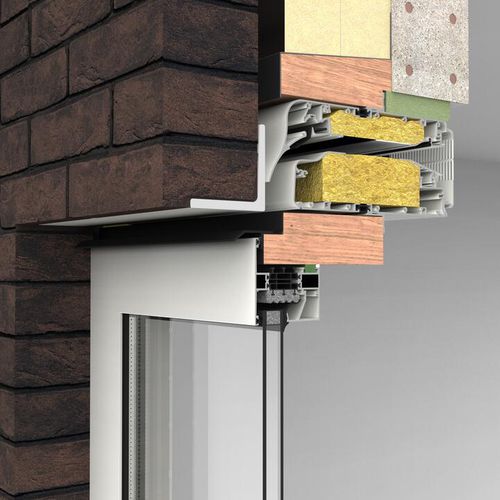 Acoustic window vent - SONOVENT XSMALL - RENSON - self-regulating / damping