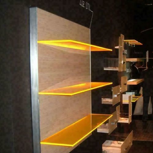 Wall-mounted shelves - Polimer Tecnic - free-standing / contemporary ...