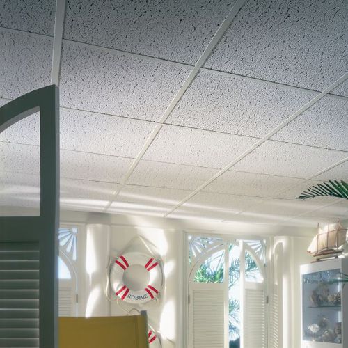 Mineral fiber suspended ceiling - TEXTURED - Armstrong ceilings - USA ...
