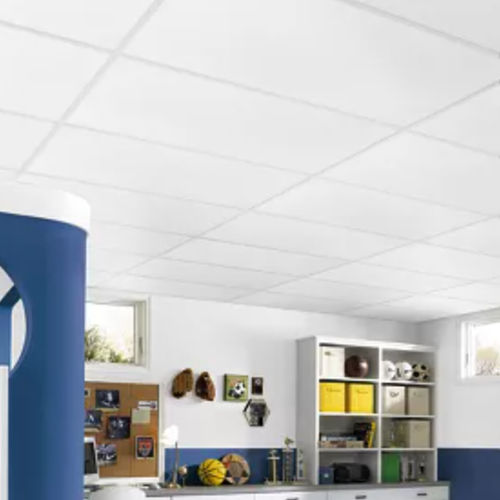 Fiberglass suspended ceiling - SONOFLEX RANDOM FISSURED - Armstrong ...