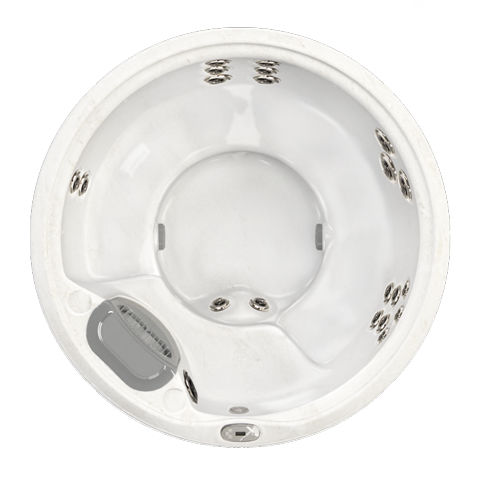 Built-in hot tub - X6R - bullfrog spas - round / 5-person / home