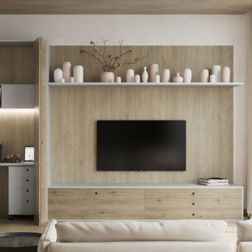 Melamine decorative panel - STUDIO - FINSA - for interior / smooth ...