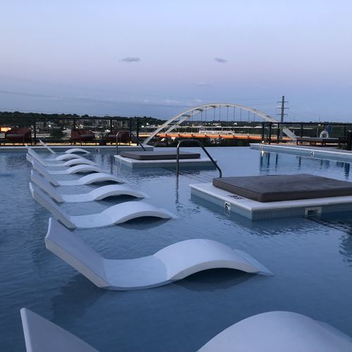 Custom swimming pool - Relax - Myrtha Pools - modular / non-slip ...