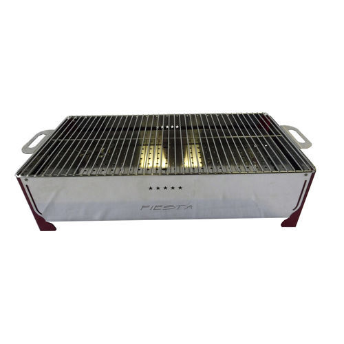 Charcoal barbecue - FIESTA 5 - ELANGRILL - free-standing / metal