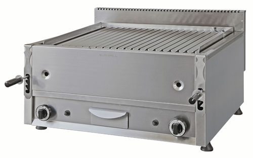 Gas grill - LAVA ROCK-GAS GRILL MOD.800 - ELANGRILL - countertop ...