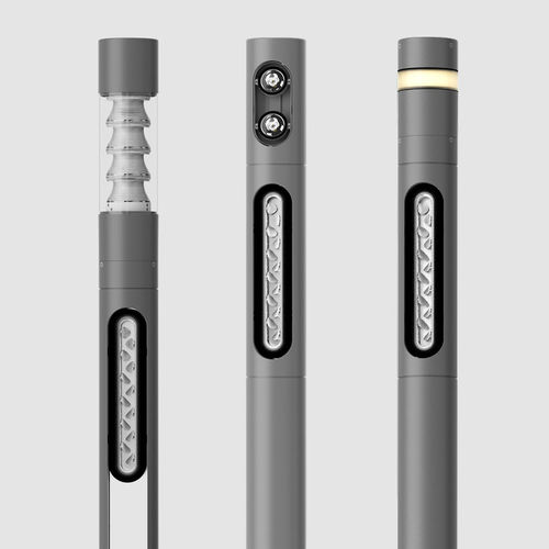 Contemporary light column - LIF - Selux - PMMA / extruded aluminum / cast aluminum