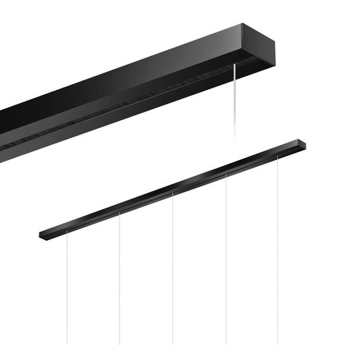 Metal profile - 1600-5 AC - BRUCK - rectangular / for railing / rail system