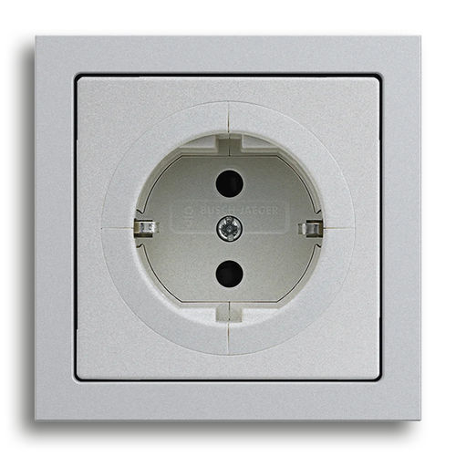 Power socket - OBJECT - BUSCH-JAEGER - wall-mounted / surface-mount ...