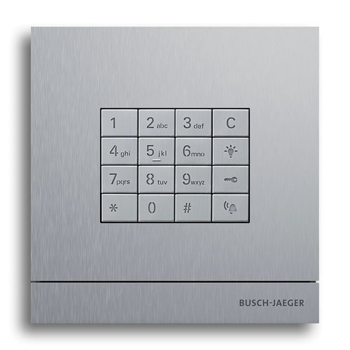 Access control control keypad - BUSCH-JAEGER - wall-mounted
