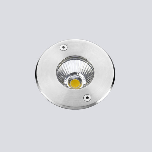 Recessed floor light fixture - TOPO 6 - ONOK LUZ TECNICA - LED / round ...