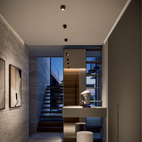 Semi-recessed spotlight - BUBBLE - LINEA LIGHT GROUP - LED / round / IP20