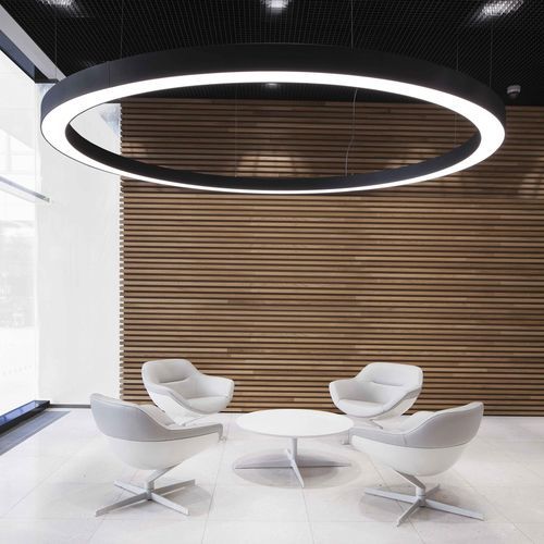 Hanging light fixture - GLORIOUS - PROLICHT - LED / ring-shaped / geometric