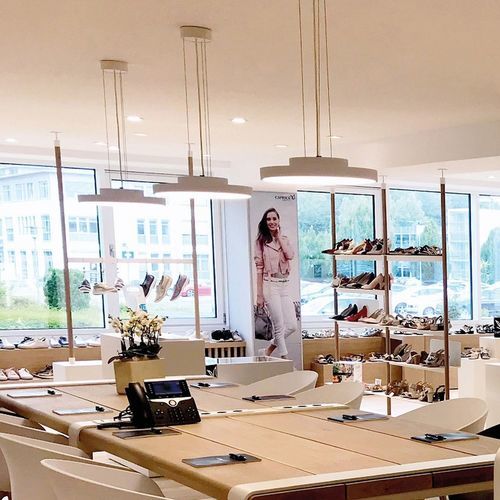 Hanging light fixture - SIGN DIVA - PROLICHT - LED / round / flexible