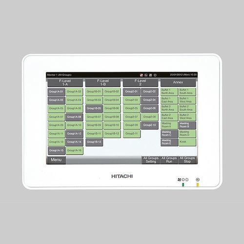 Air conditioning control panel - Central Station EZ - HITACHI - wall ...