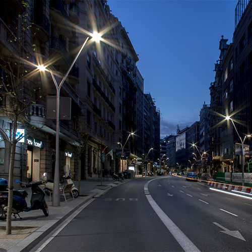 Urban lamp post - VENUS M - Salvi Lighting - contemporary / stainless ...