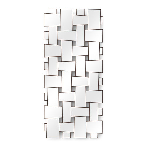 Wall-mounted mirror - NUMBER 5 - Christopher Guy - contemporary / rectangular / wooden