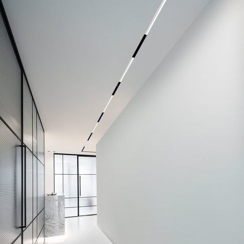 LED track light - FLUSH - XAL - linear / aluminum / home