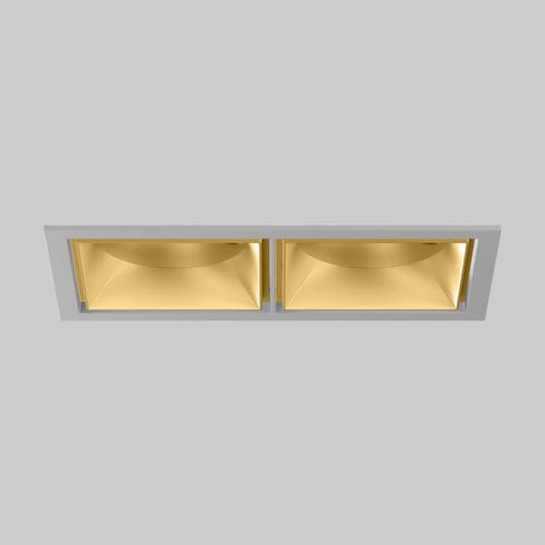 Recessed spotlight - SASSO 100 - XAL - LED / rectangular / square