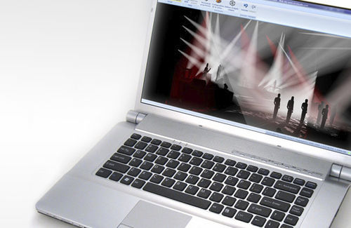 Lighting management software - EASY VIEW - Nicolaudie Europe - for concrete structures / 3D