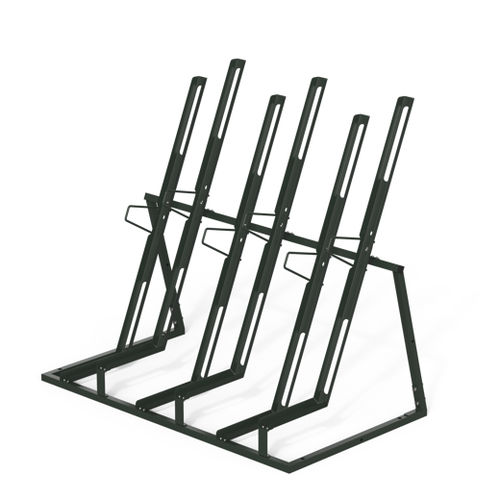 Floor-mounted bike rack - VERTICAL - CITY DESIGN - zinc-plated steel ...