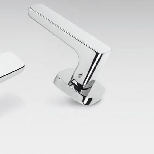 Door handle - SPIDER MR15 - COLOMBO DESIGN - brass / contemporary