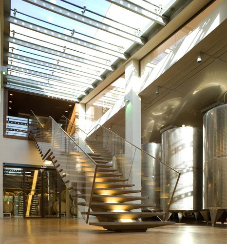 Straight staircase - G 230 - METALL CONCEPT - metal step / metal frame ...