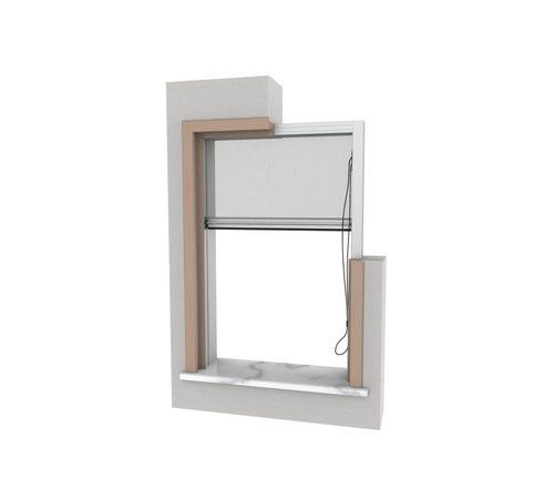 Roll-up insect screen - 50 CATENELLA - PRIMED - for windows