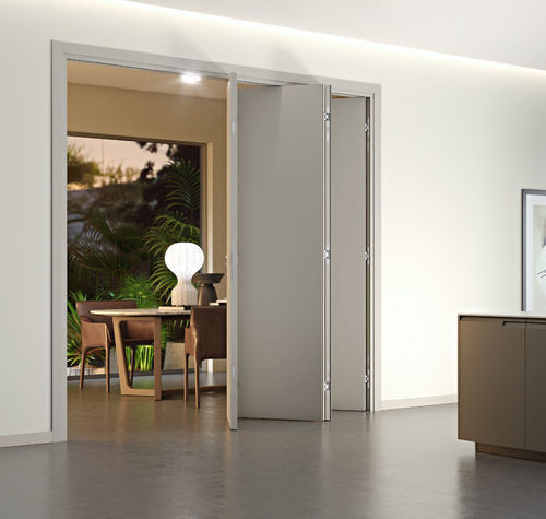 Interior door - Linea - PAIL SERRAMENTI - wooden / folding / contemporary