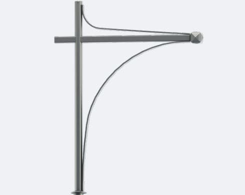 Steel lamp post arm - AVONNAISE - GROUPE RAGNI