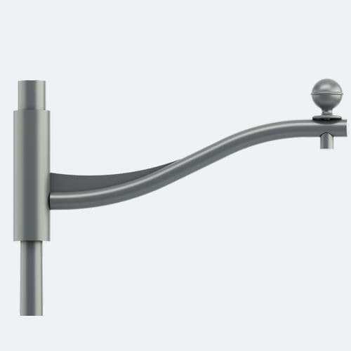 Galvanised steel lamp post arm - CLIPPER - GROUPE RAGNI