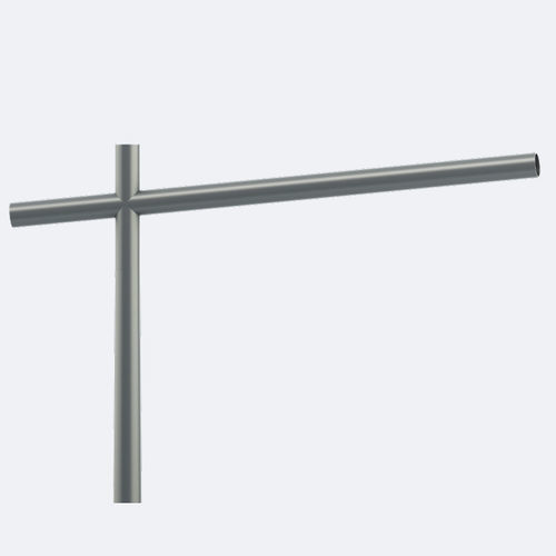Galvanised steel lamp post arm - STERIA - GROUPE RAGNI