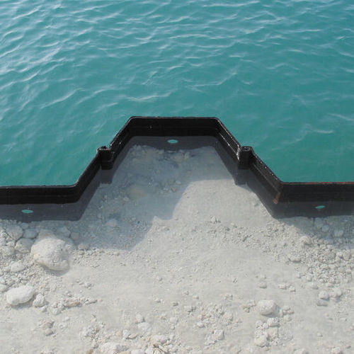 Metal sheet pile - ARCELORMITTAL Long - protection