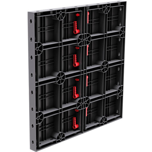 Modular formwork - GEOPANEL - GEOPLAST - plastic / wall / foundation